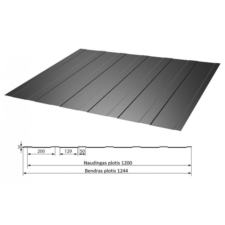 Trapecinis profilis T-3 – Stogodanguspektras.lt